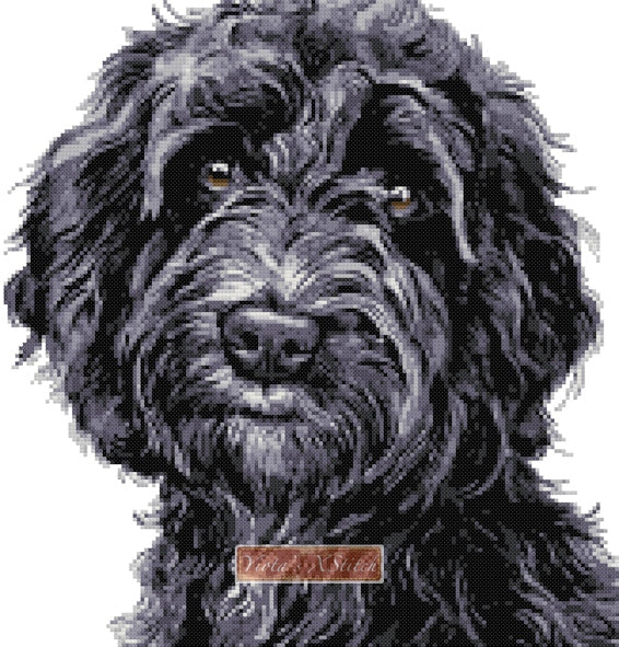 Cockapoo cross stitch kits | Yiotas XStitch