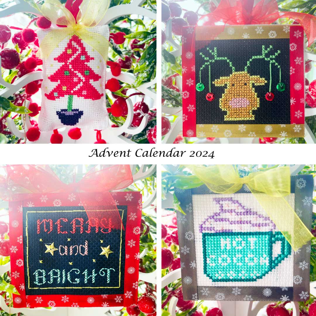 Cross stitch advent calendar box 2025 | Yiotas XStitch